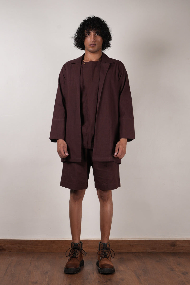 Roots Men's Brown Collar Jacket – Mati