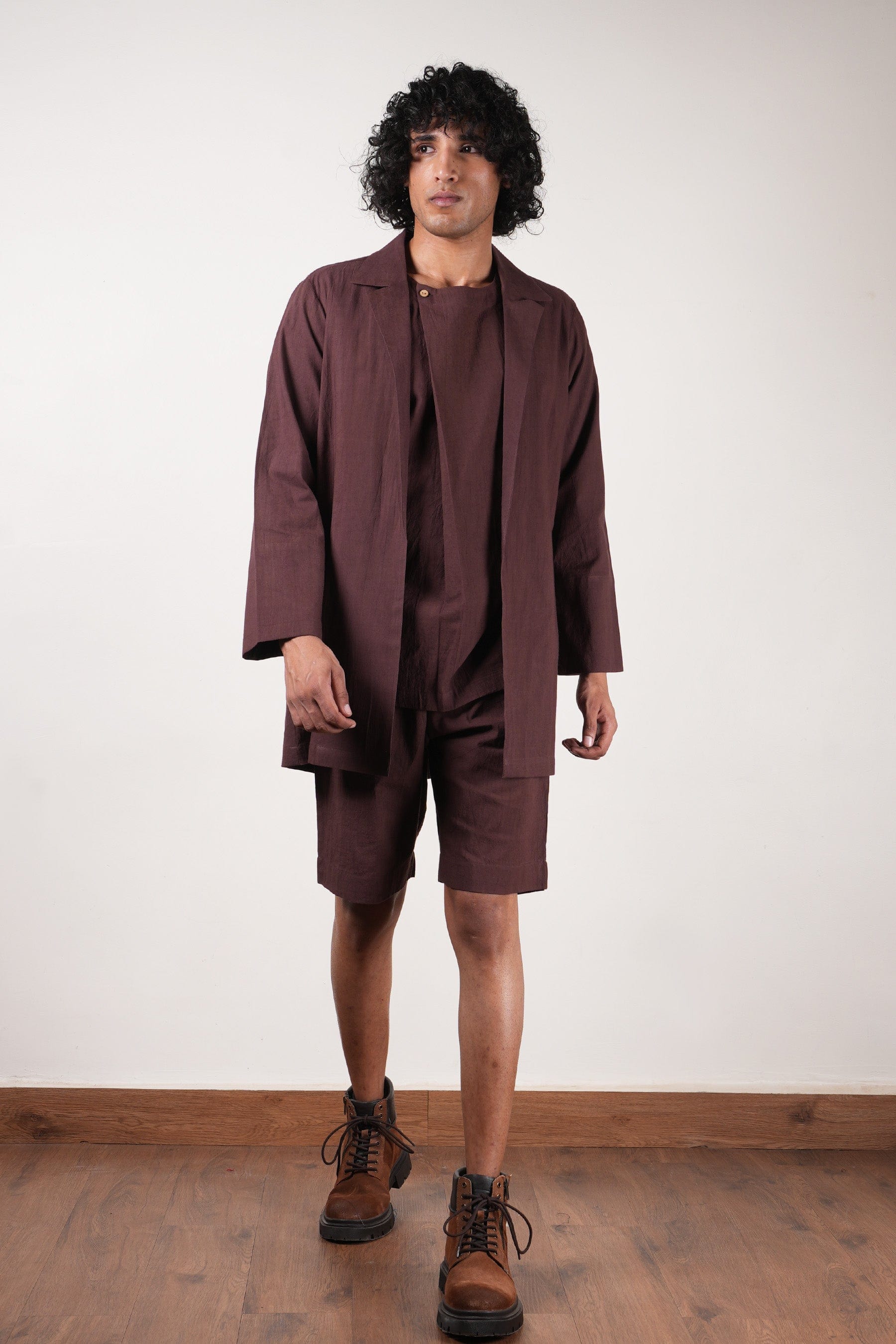 Roots Men's Brown Collar Jacket – Mati