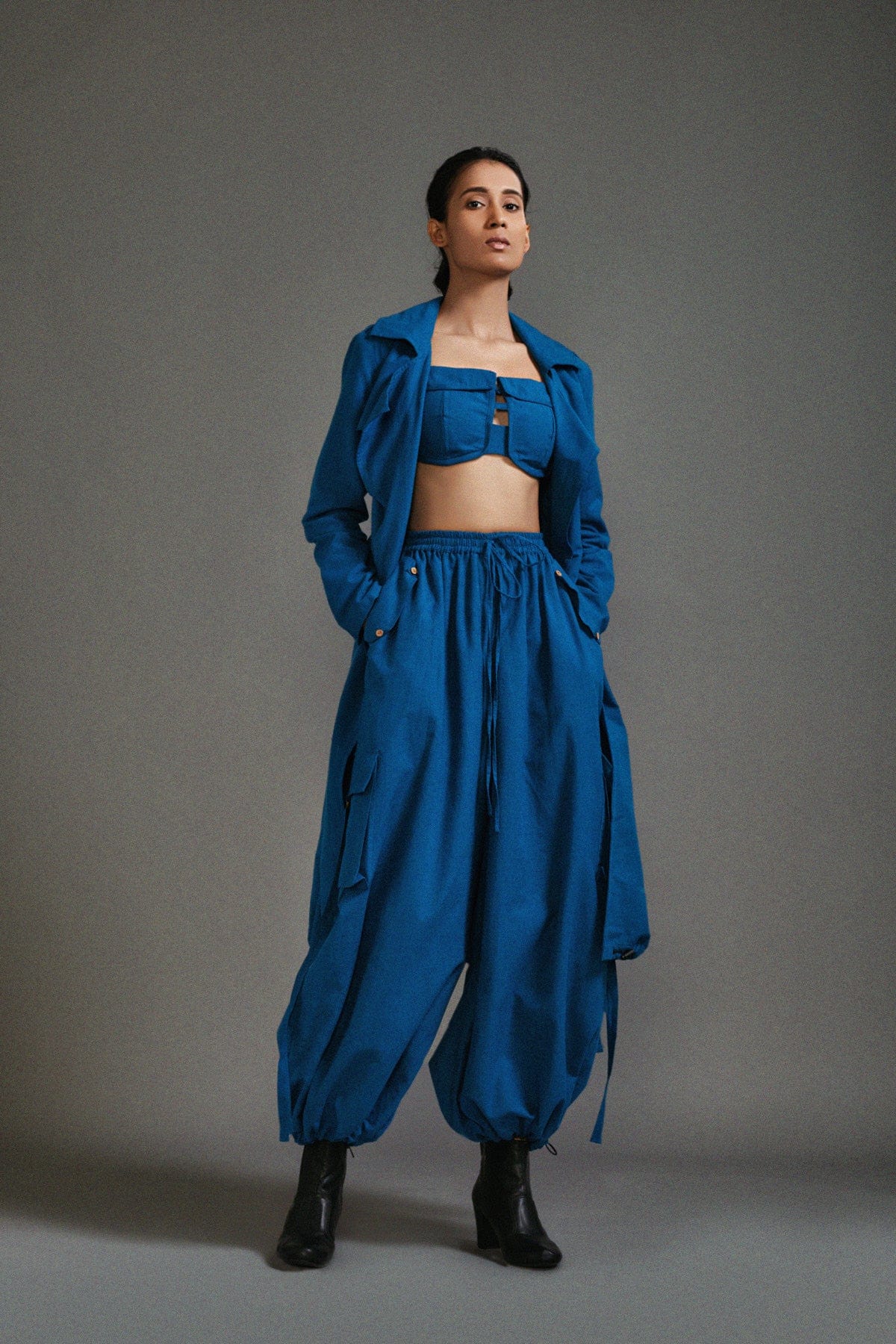 Buy Handwoven Pure Cotton Jacket by MATI-Sustainable & Ethical Luxury ...