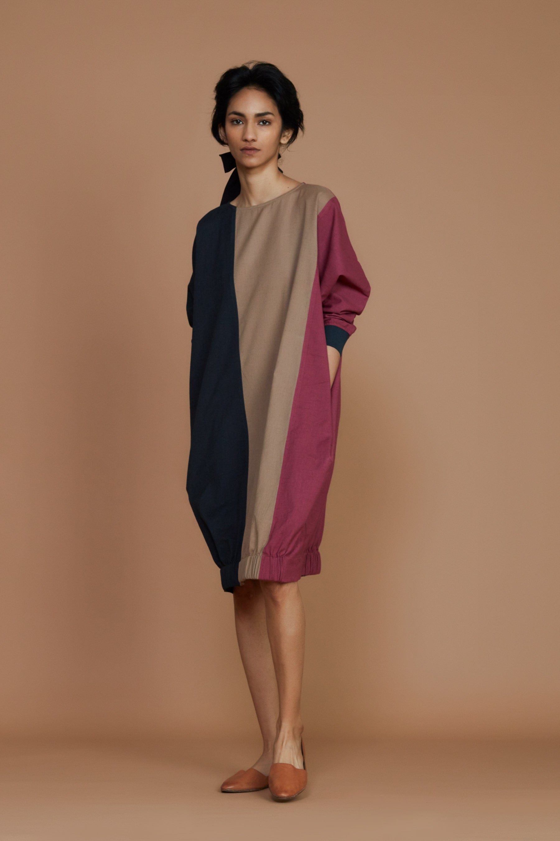 Color Block Shift Dress – Mati