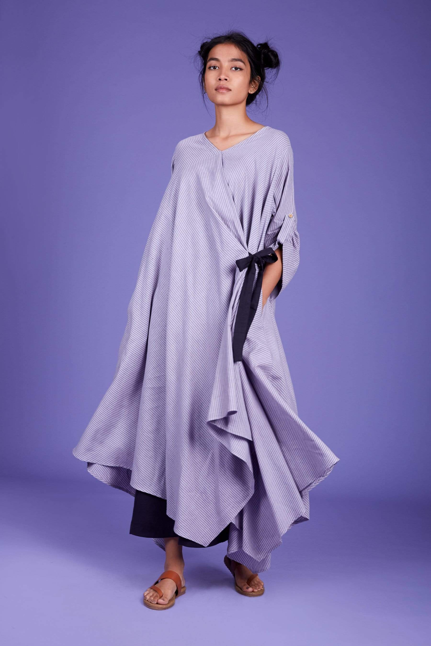 Tunic Dress Lavender | A Line Dress | High Low Dress – Mati