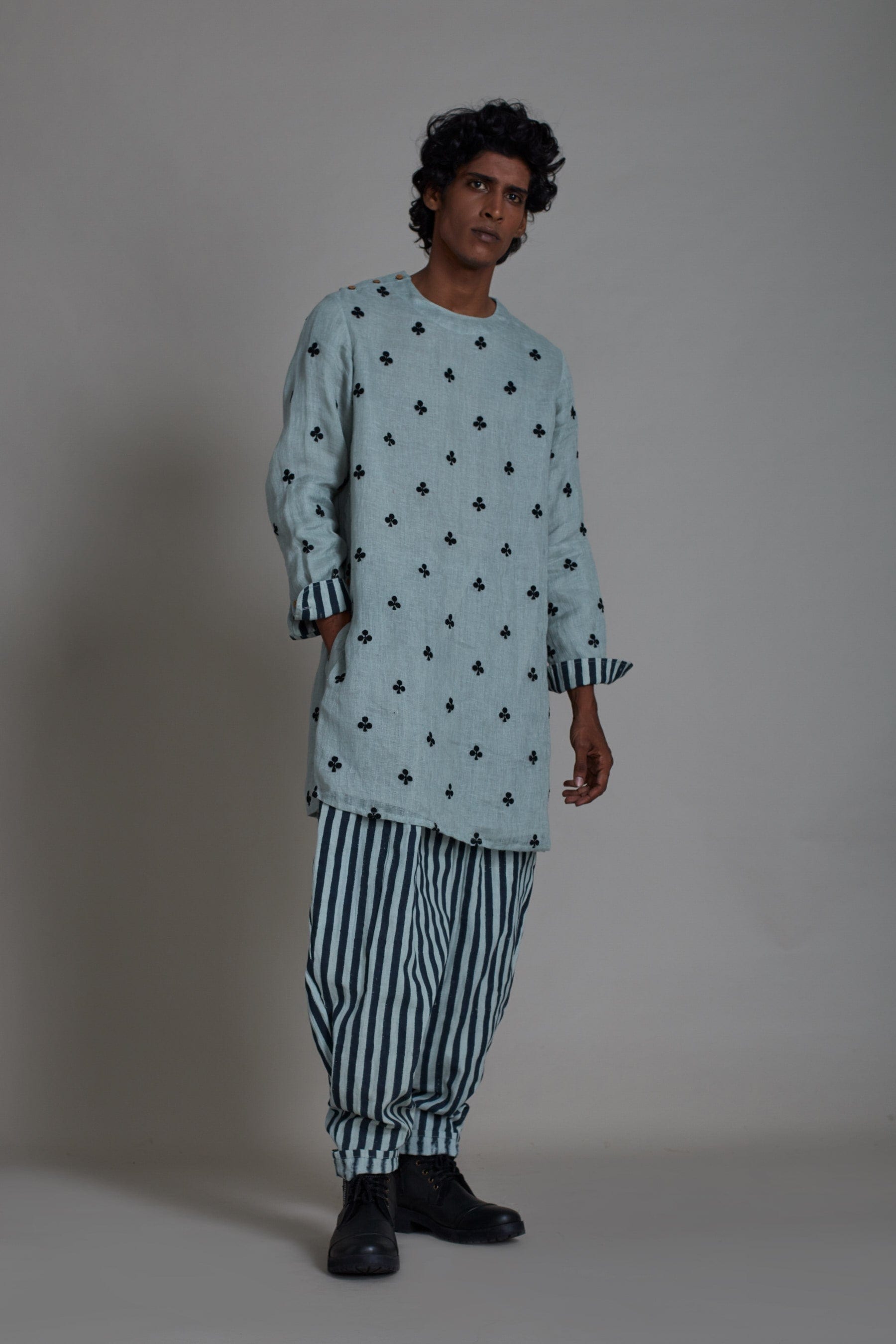 Men's Pack Kurta-SS Blue – Mati